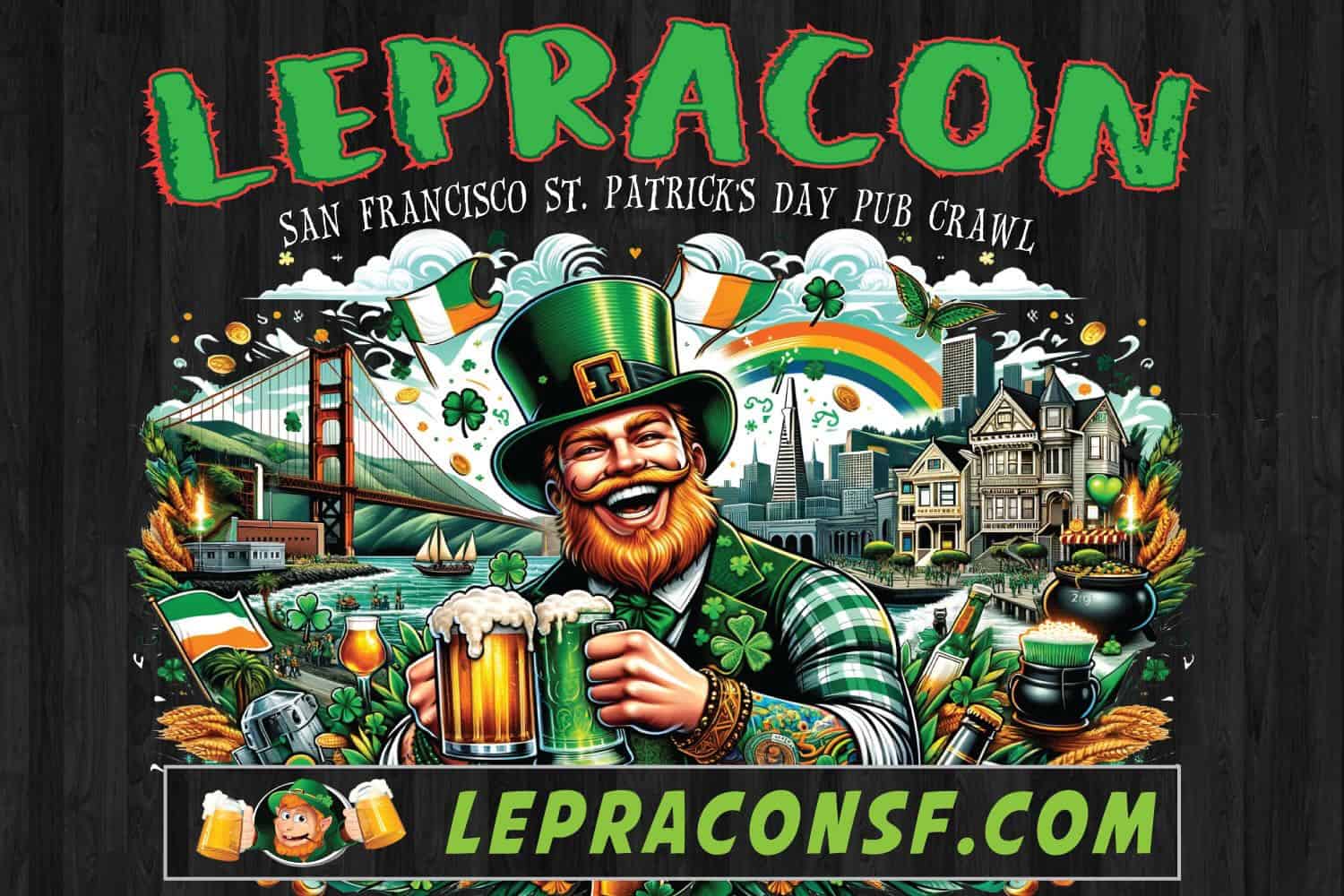 St. Patrick's Day Pub Crawl - Fourth of July Pub Crawl San Francisco
